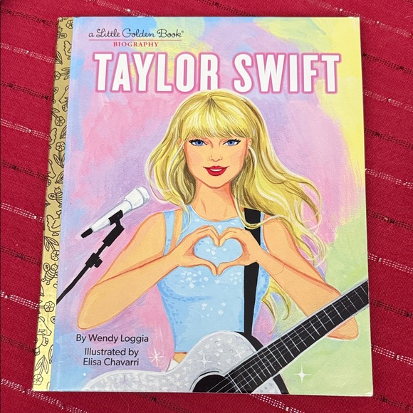 Taylor Swift | Other | Taylor Swift Little Golden Book Biography Brand ...
